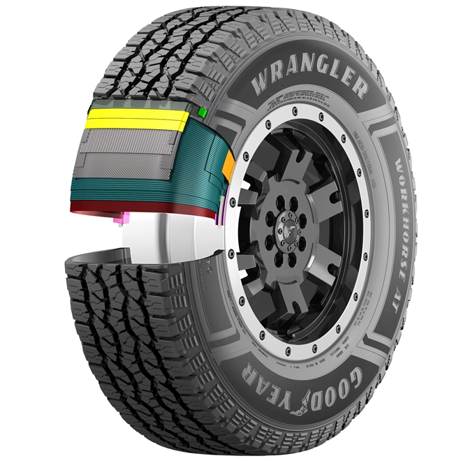 Pneu 235/75R15 109S Goodyear Wrangler Workhorse AT XL - Goodyear